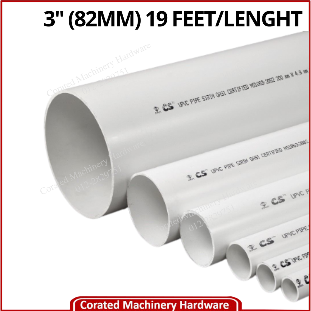 UPVC PIPE (1 FEET) (19 FEET/LENGTH) | Corated Enterprise